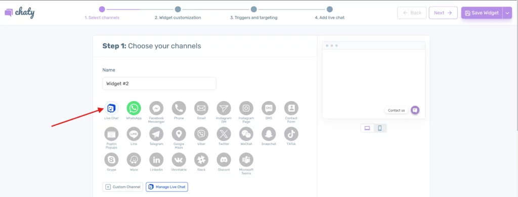 Comment ajouter un chat en direct à un site Web avec Chaty - Chaty
